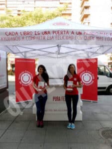 Carpa plegable personalizada Coca Cola, carpa de 3x3m de Qualytent