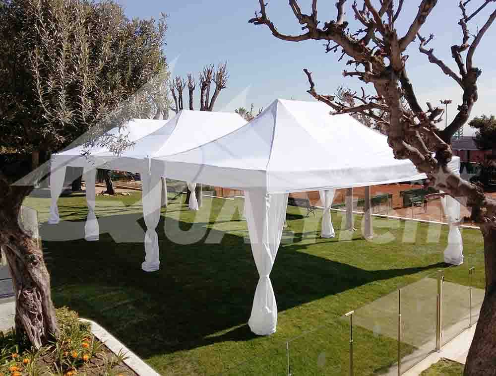Carpas elegantes para eventos, carpa modular 12x6m Premium